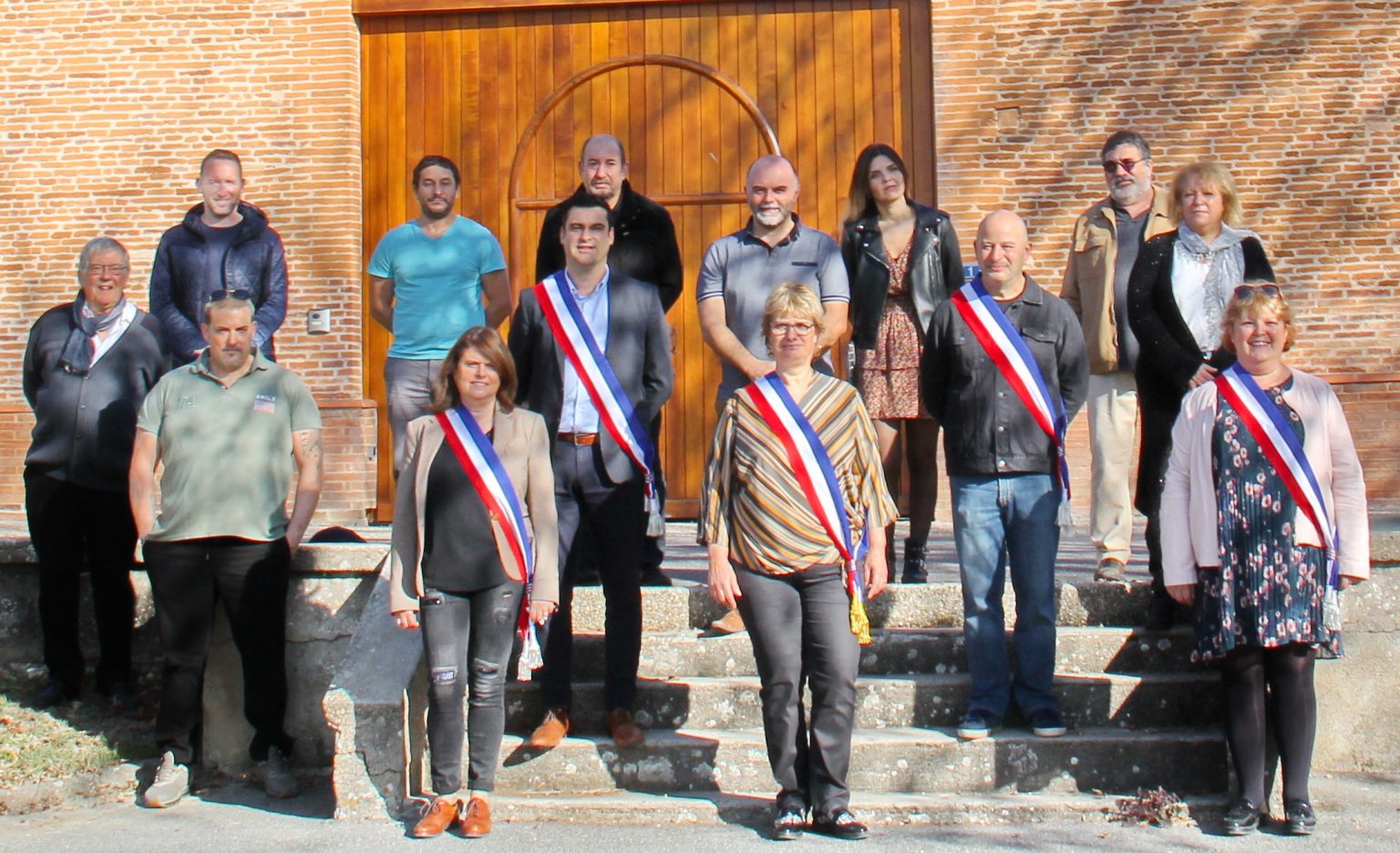 Le maire et les élus – Mairie de Bazus